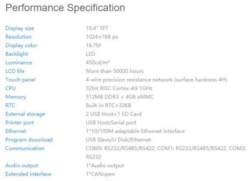 จอทัชสกรีน Kinco โมเดล F104E-CAN FUTURE Series HMI - เรา วีอาร์ ออโตเมชั่น จำหน่าย อุปกรณ์ไฟฟ้า ...