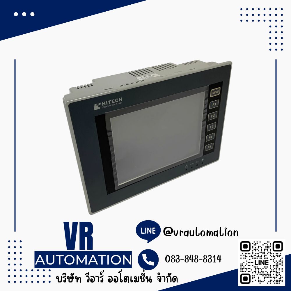 หน้าจอสัมผัส Hitech HMI PWS Series สำหรับงานอุตสาหกรรม รองรับ PLC ...